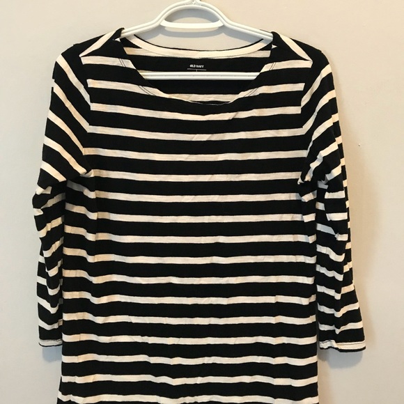 Old Navy | Tops | Old Navy Basic Stripe Shirt | Poshmark